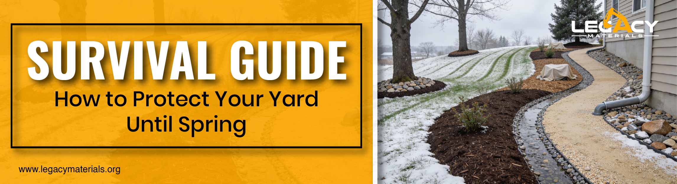 Survival Guide: How to Protect Your Yard Until Spring